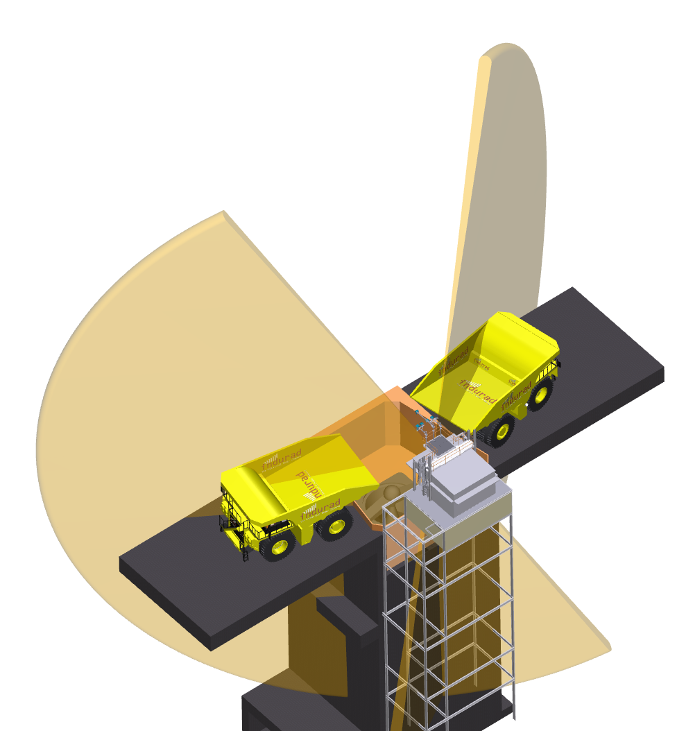 iCrusher - indurad - 3D Radar Machine Vision